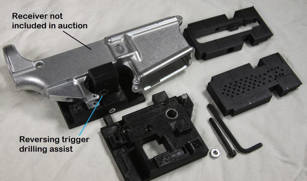 AR 15 jig for 80% receiver - AR PRO Intermediate includes select-fire ...