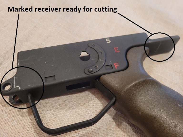 HK SEF modification Jig for select-fire ( full auto ) conversion of H&K ...