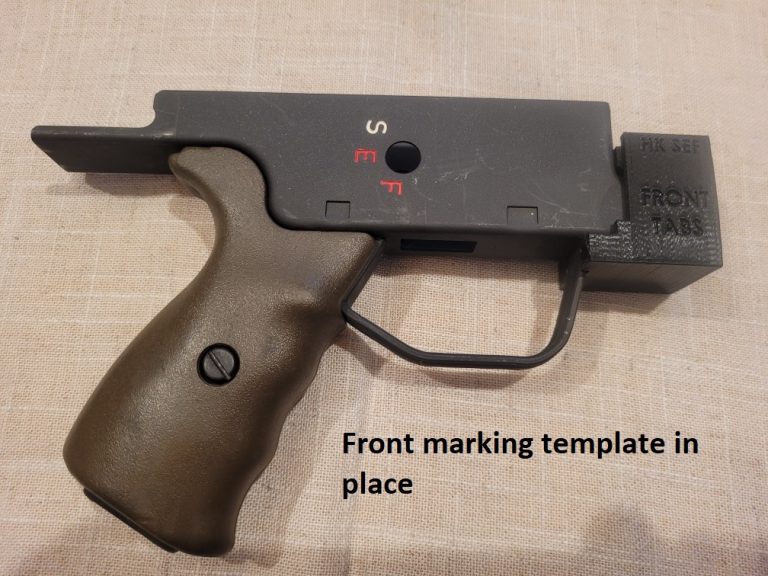 HK SEF modification Jig for select-fire ( full auto ) conversion of H&K ...
